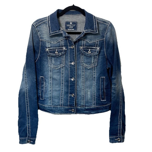 Vanity | Jackets & Coats | Y2k Vanity Jacket Adult Large Blue ...